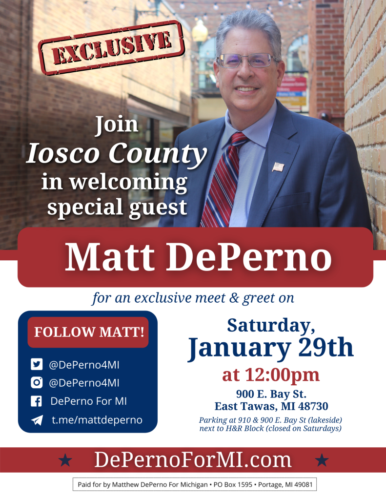 Iosco County/ Matt DePerno - We The County